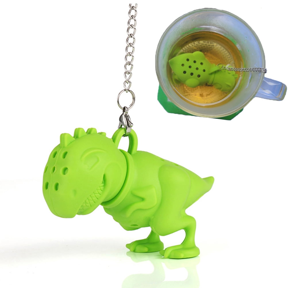LABSERRON Silicone Dinosaur Tea Infuser Strainer Filter for Loose Leaf ...