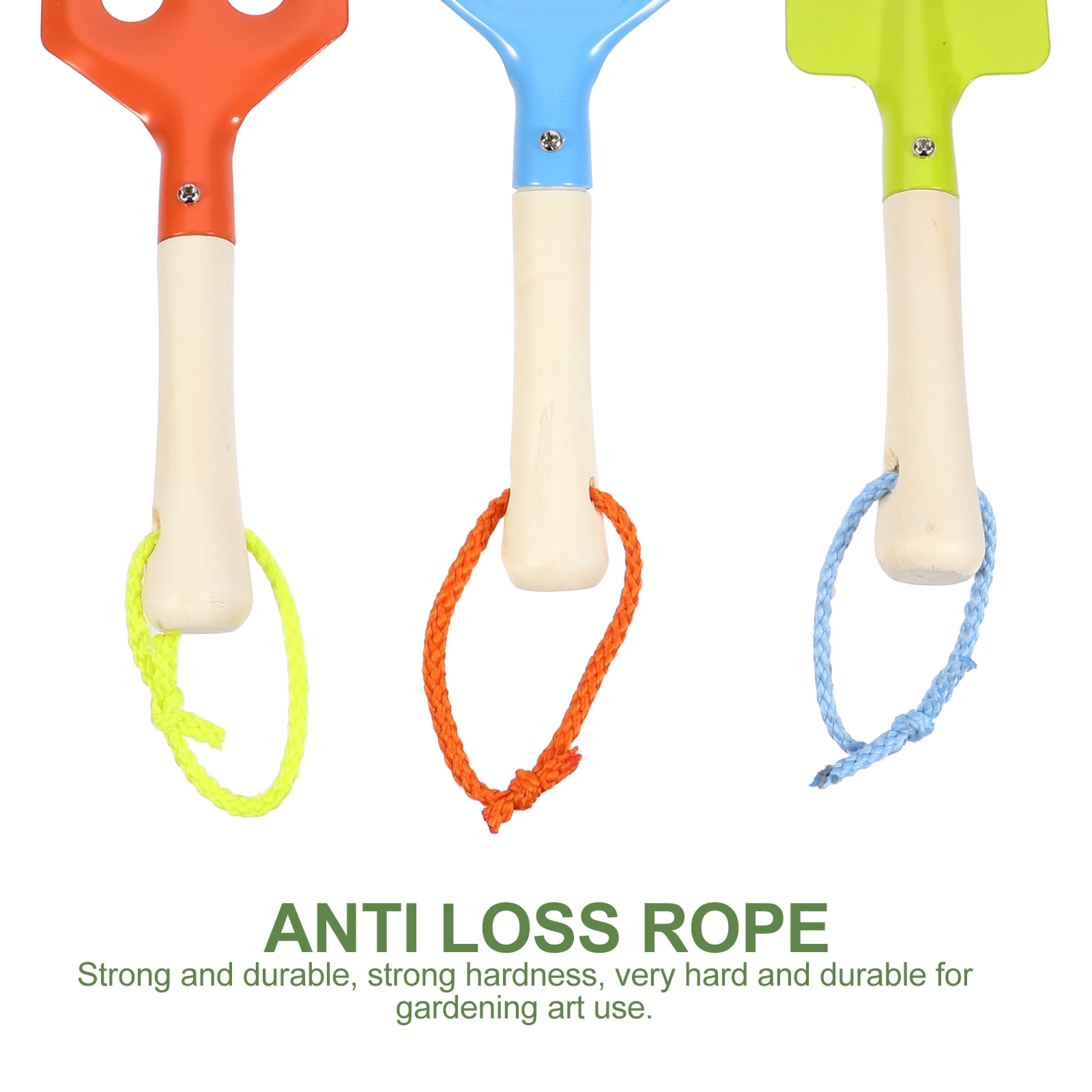 LABSERRON Small Garden Tool Set 1 Set Red Cloth Plastic Wood Iron For ...