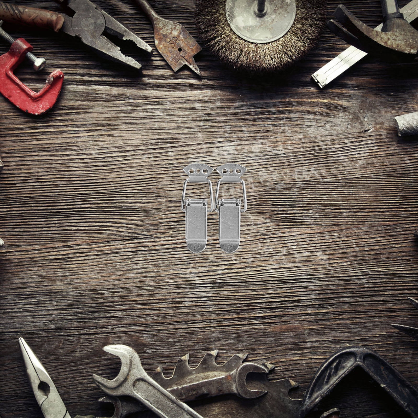 LABSERRON Spring Latch Lock Buckle for Tool Box Cabinet Door Equipment ...