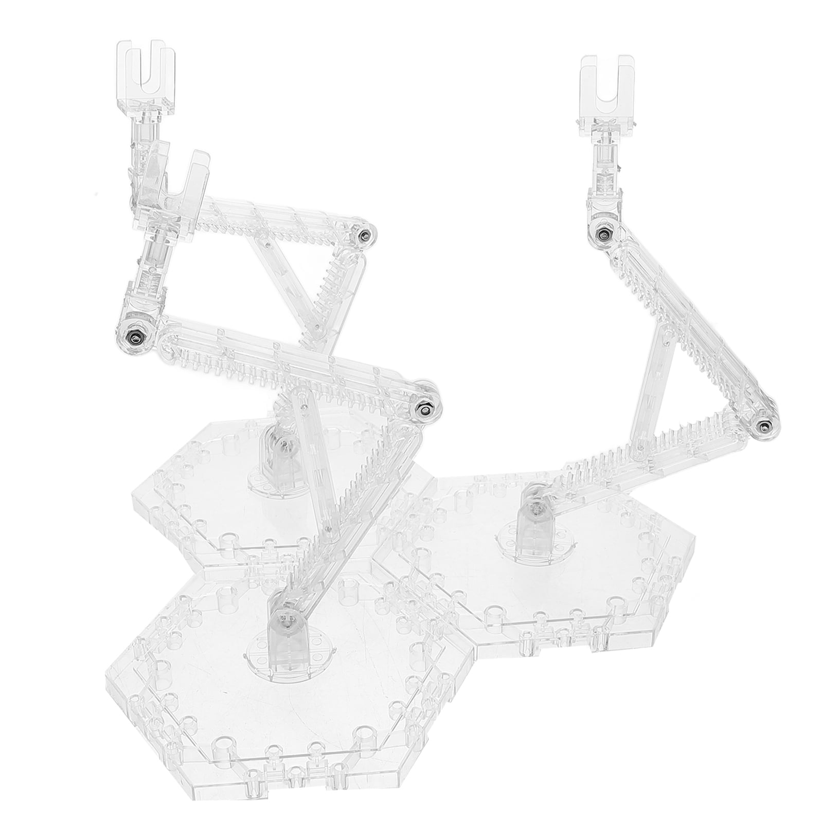 LABSERRON Square Base Action Figure Stand With Detailed Finish 1Set ...