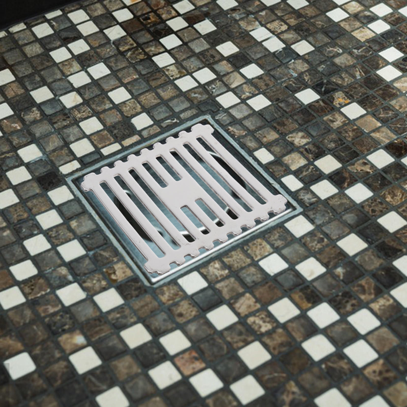LABSERRON Stainless Steel Sink Cover Plate 1Pack for Bathroom Floor ...