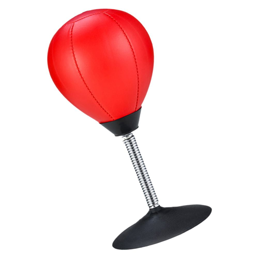 LABSERRON Suction Cup Toys Desk 1 Set Red Desktop Boxing Ball For ...