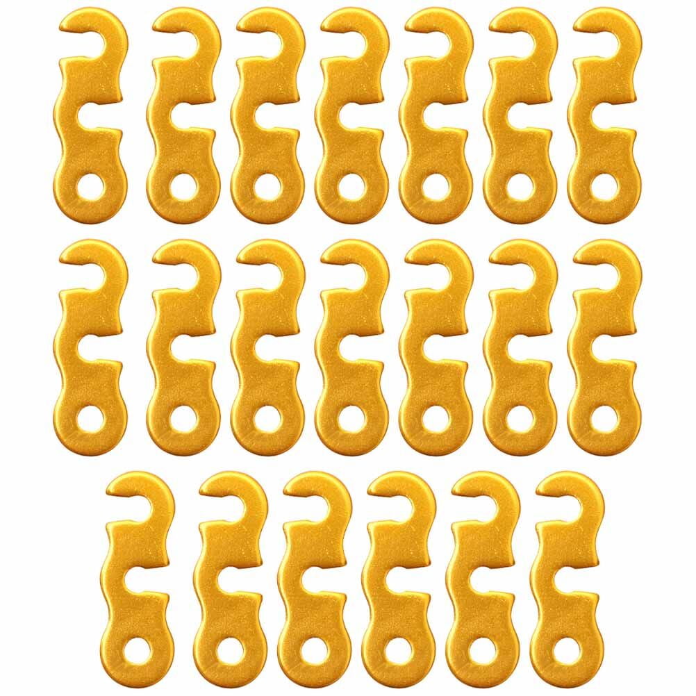 LABSERRON Tent Wind Rope Buckle 20Pcs with Simple Design for Hiking and ...
