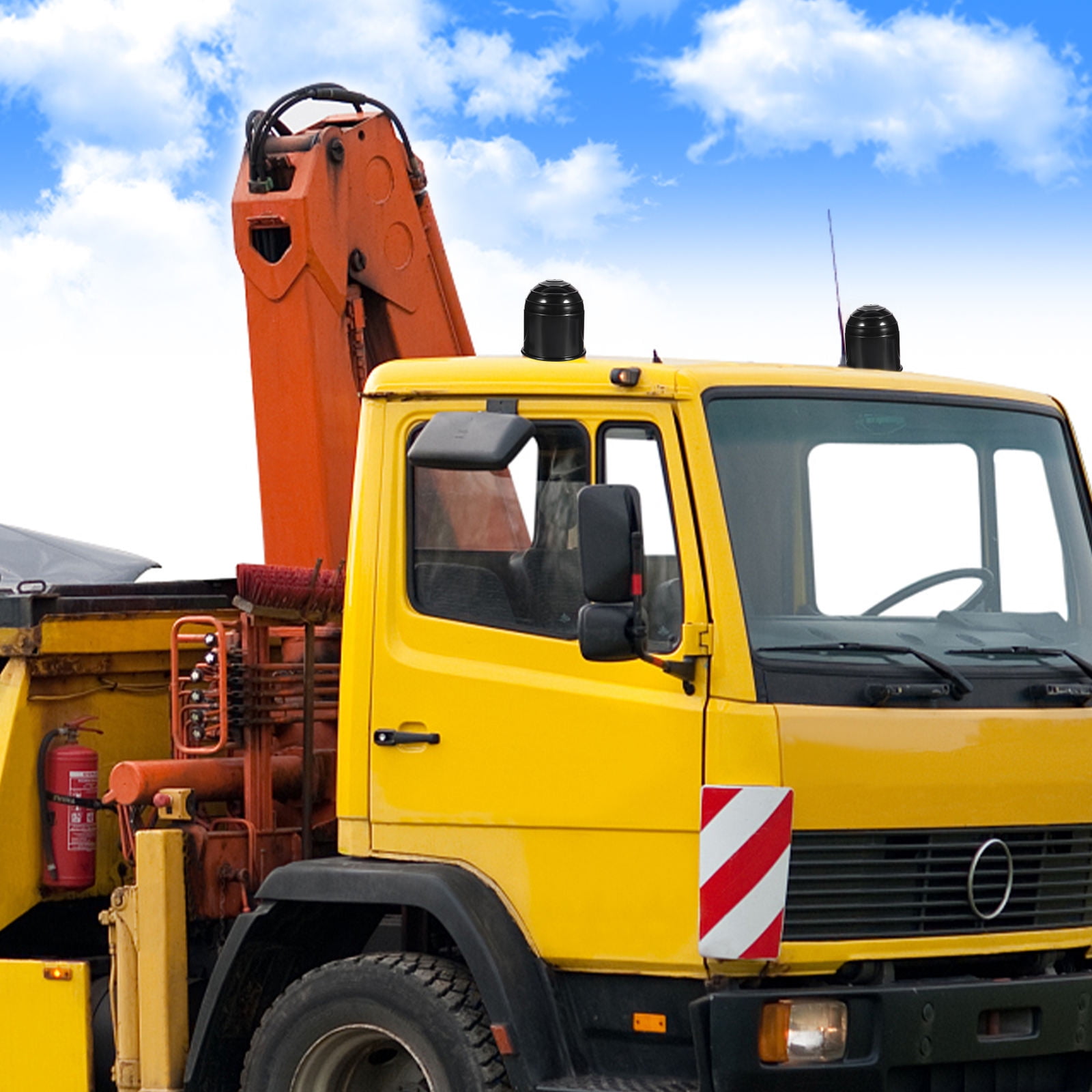 LABSERRON Tow Hitch Cap Towing Hitch Cover Black Nylon 2.8x2.4in ...