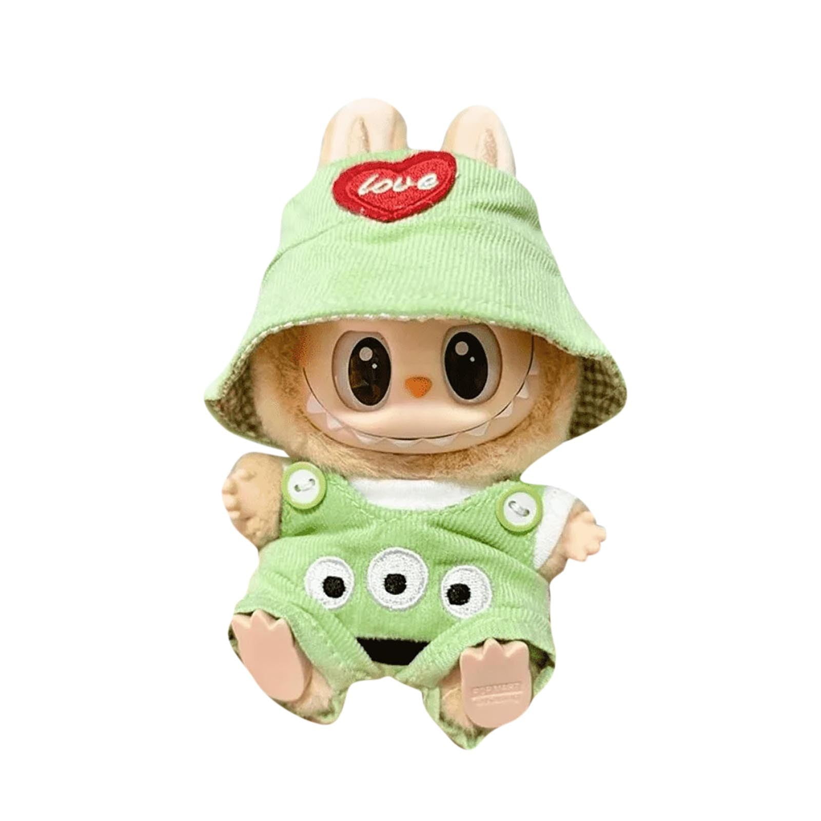 Labubu Clothes Labubu Outfits Idea Doll Clothes Colour Matching Hoodies Doll Accessories Cute
