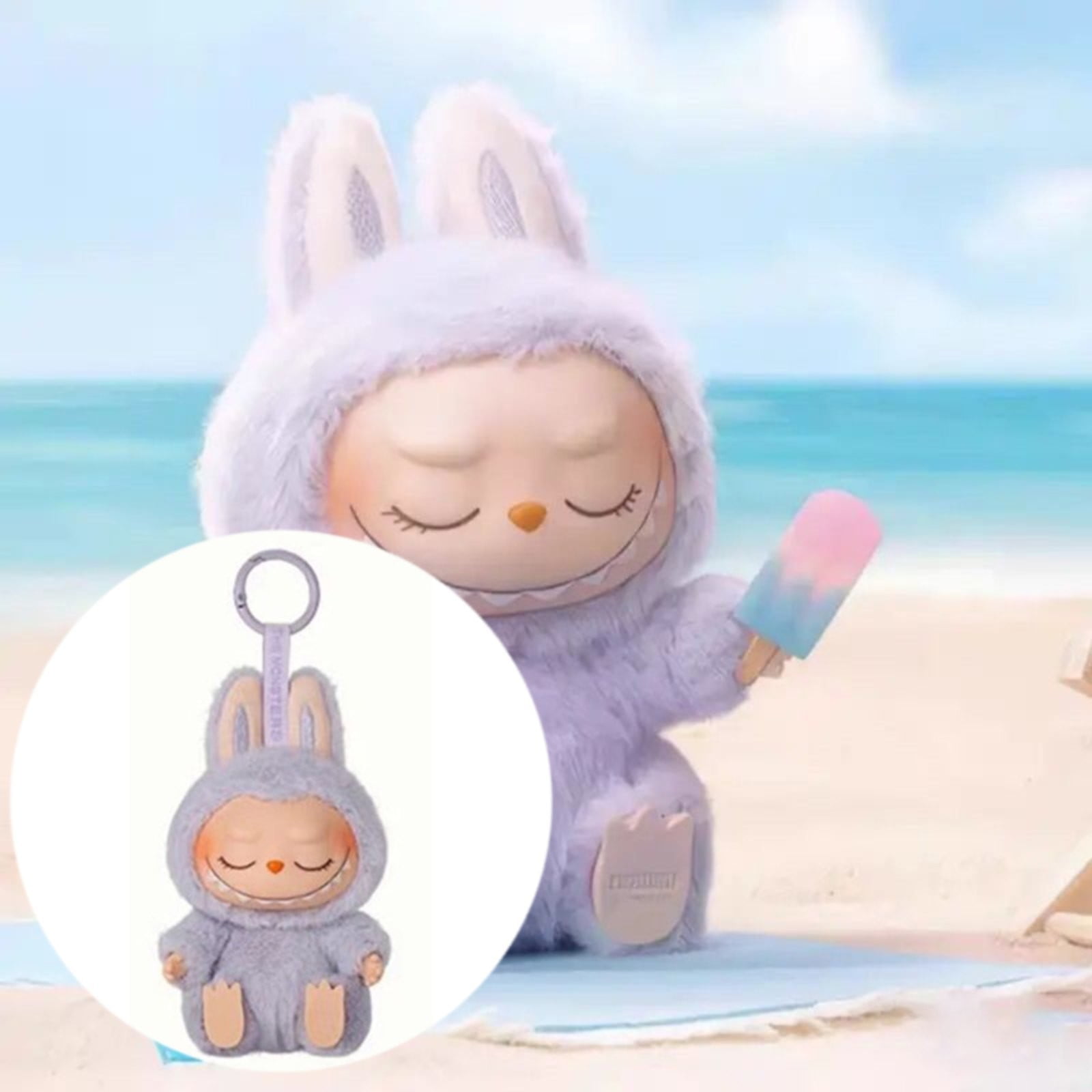 LABUBU THE MONSTERS-Have a Seat Vinyl Face Keychain Exciting Macarons ...