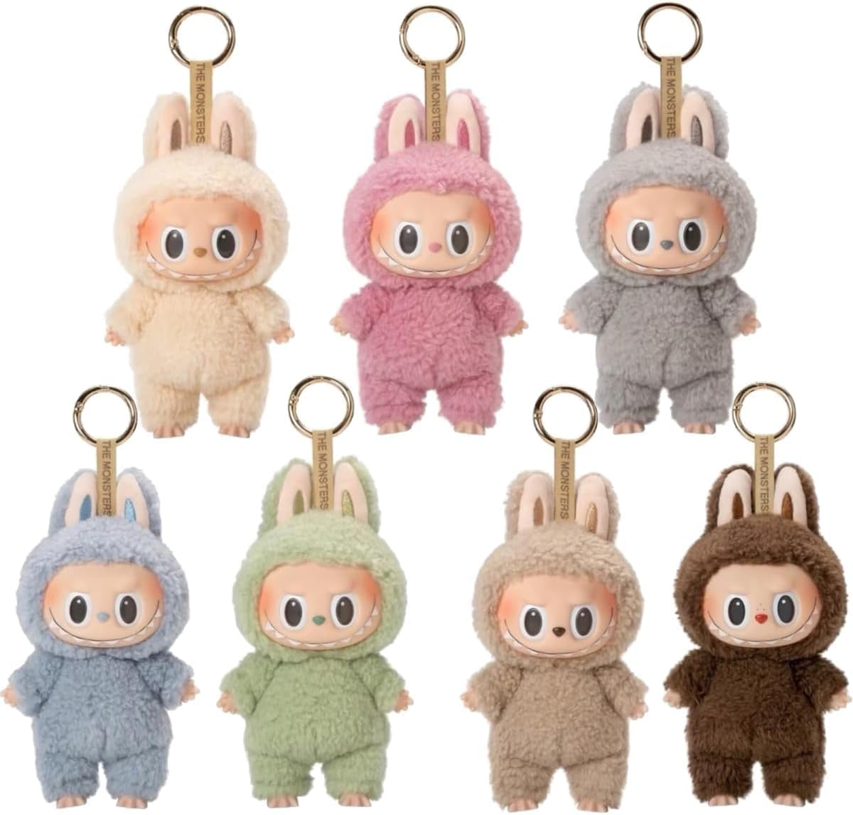 LABUBU The Monsters Exciting Macaron Plush Plush Doll Etciting Macaron ...