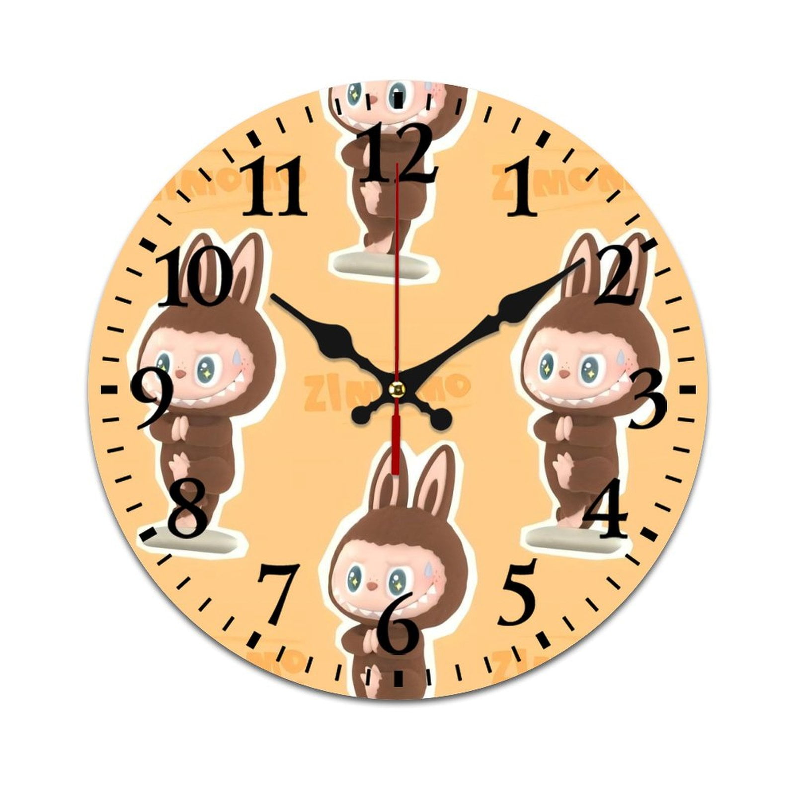 LABUBU wall clocks battery operated decorative 30cm/11.8in - Walmart.com