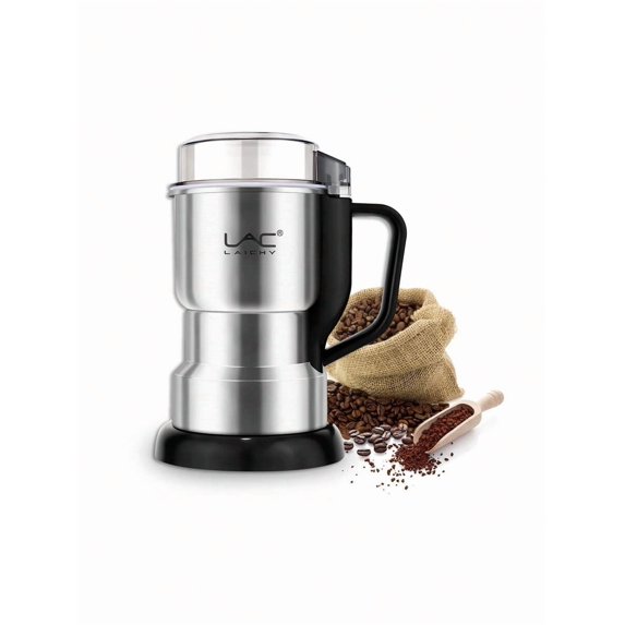 LAC Coffee Grinder Electric With Handle, Mini Spice Grinder, 150W 10s ...
