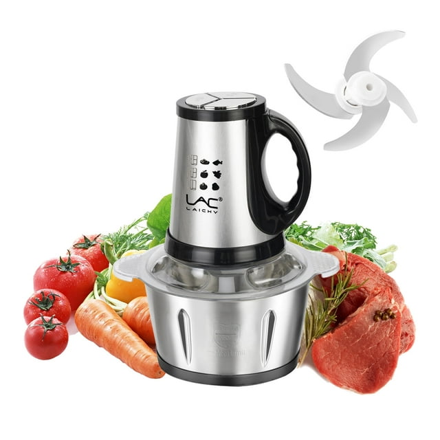 LAC LAICHY 3L Electric Meat Grinder with 300W Food Processor - Walmart.com