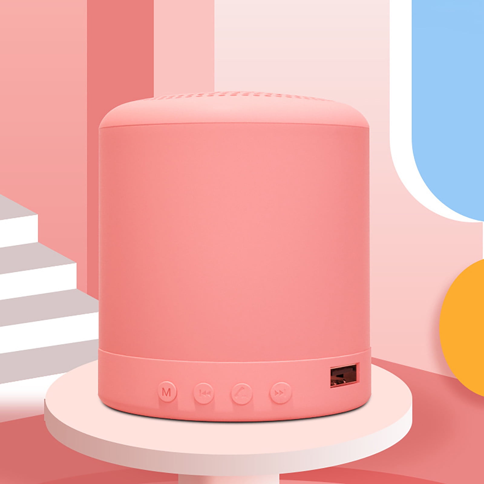 LACKUST A11 Macaron Mini Wireless Bluetooth Speaker Subwoofer USB Card ...