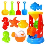 Lzvxtym Long Handle Beach Sand Sifter, 2Pcs Metal Sieve Scoops for ...