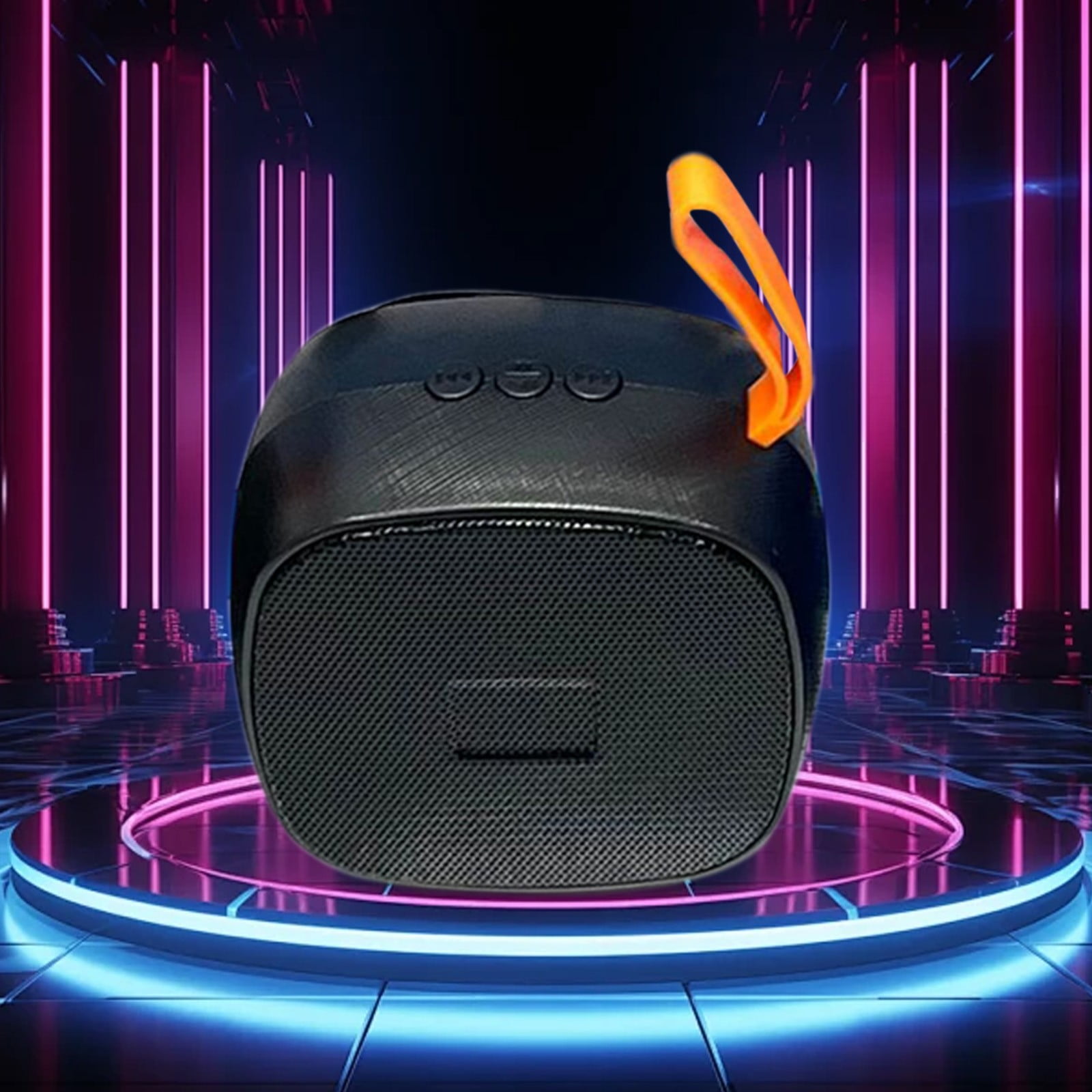 LACKUST Compact And Multifunctional Bluetooth Speaker A Portable ...