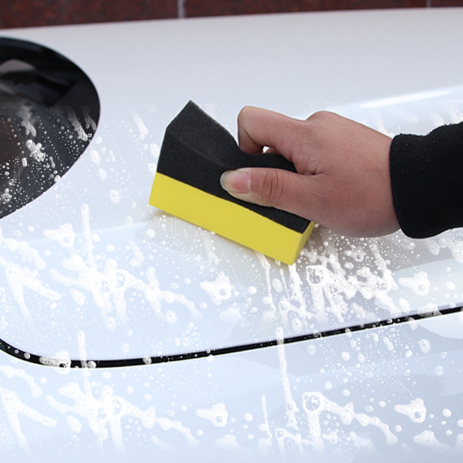 LACKUST Durable Practical Vehicle Car Wash Sponge,Sponge Cleaning Wipe ...