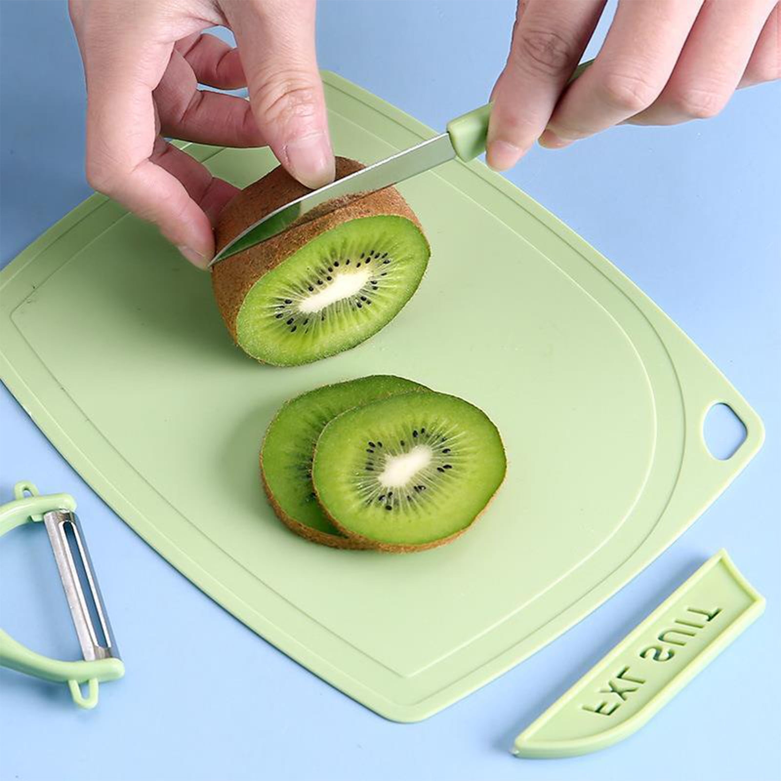 LACKUST Kids Cooking Knife Set with Cutting Board,Cutting Boards for ...