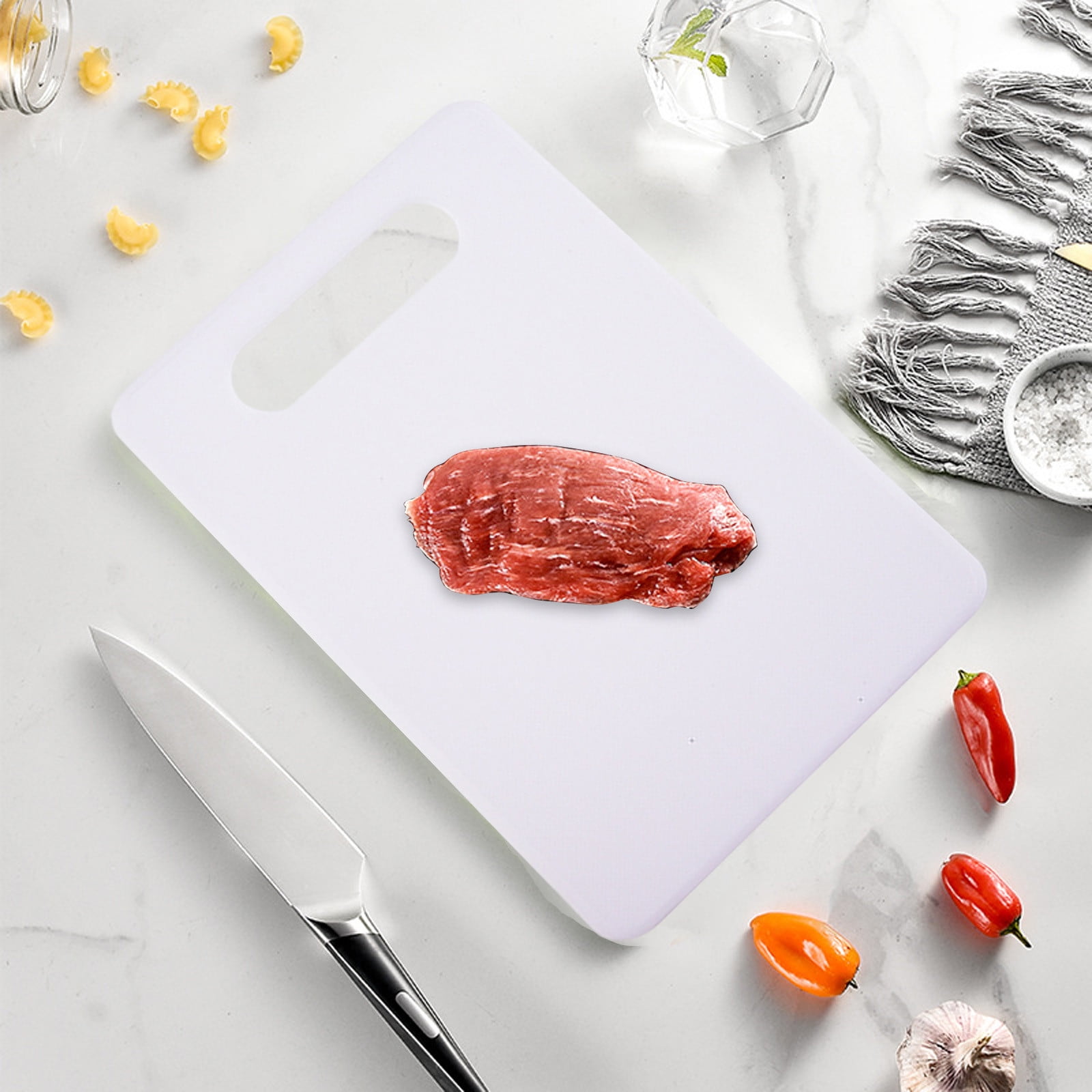 LACKUST Multifunctional Double-Sided Cutting Board,Cutting Boards for ...