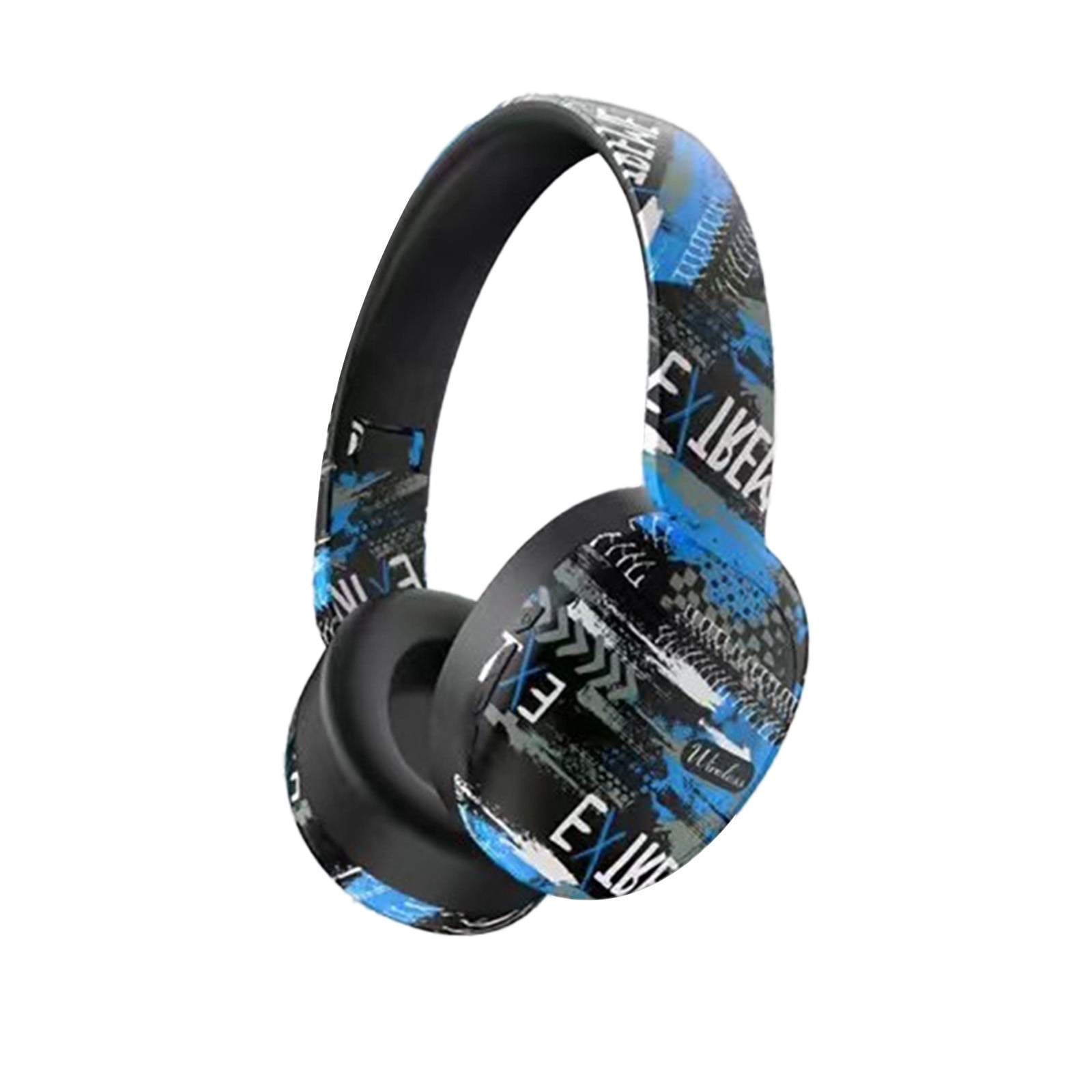 LACKUST Over-Ear Wireless Bluetooth 5.4 Headphones, Foldable Soft ...