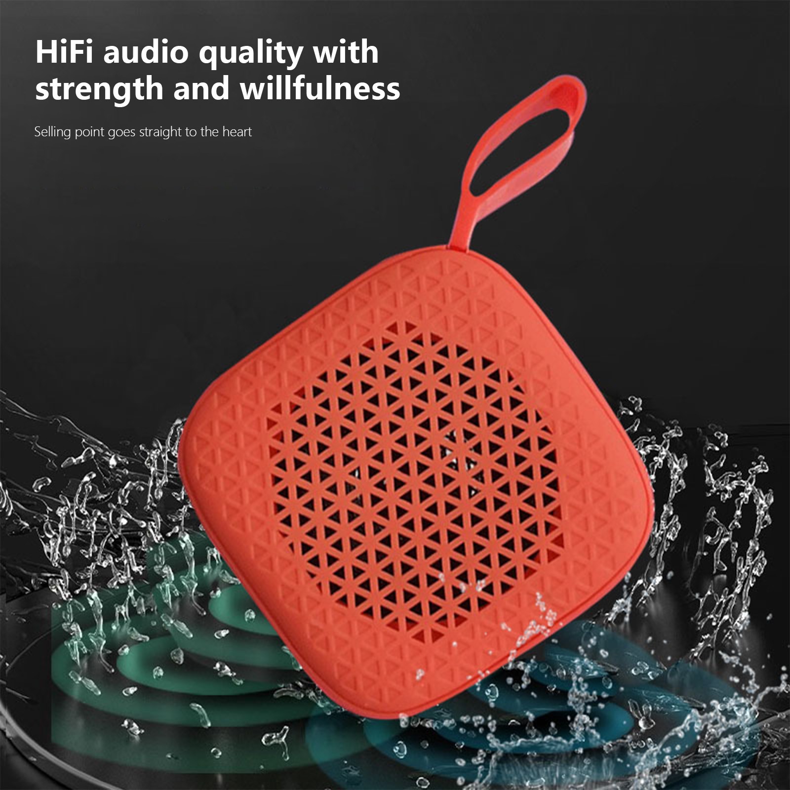 LACKUST Small Bluetooth Speaker,Mini Portable Wireless Speaker,49-Foot ...