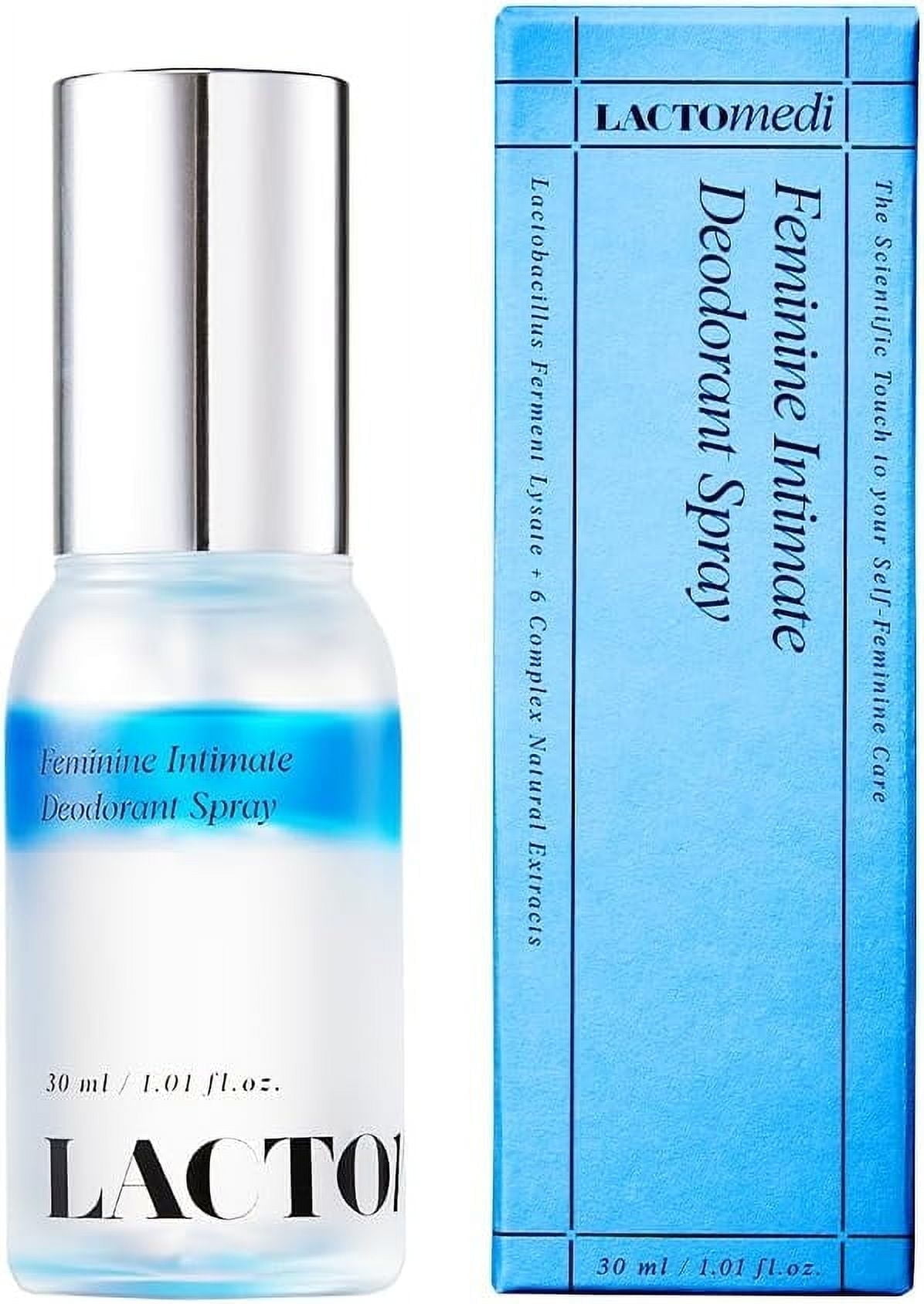 LACTOMEDI Feminine Intimate Deodorant Spray | pH Balancing Spray with ...