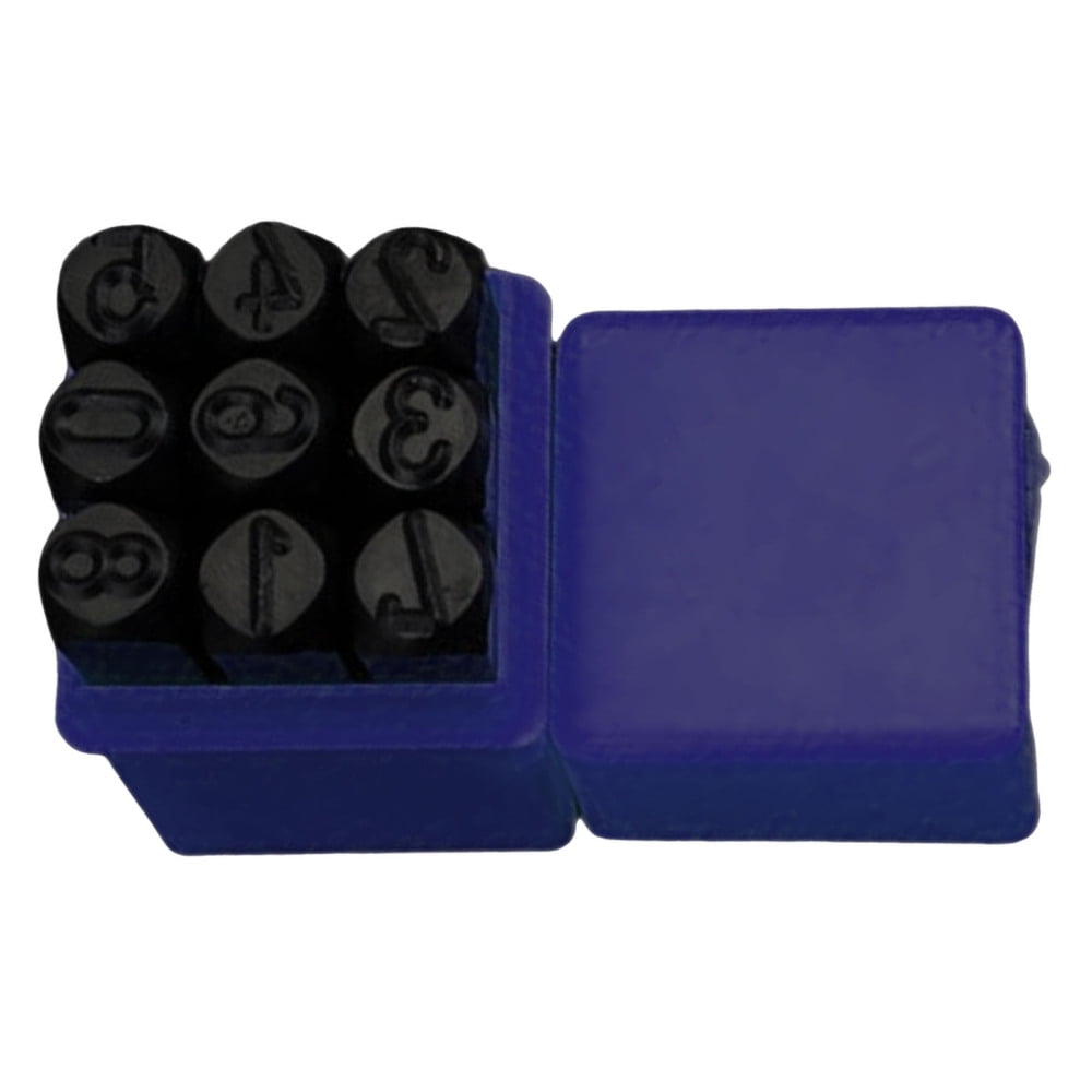 LADAEN Alphabet Stamping Punch Steel Tool Metal Symbols Steel Embossing ...