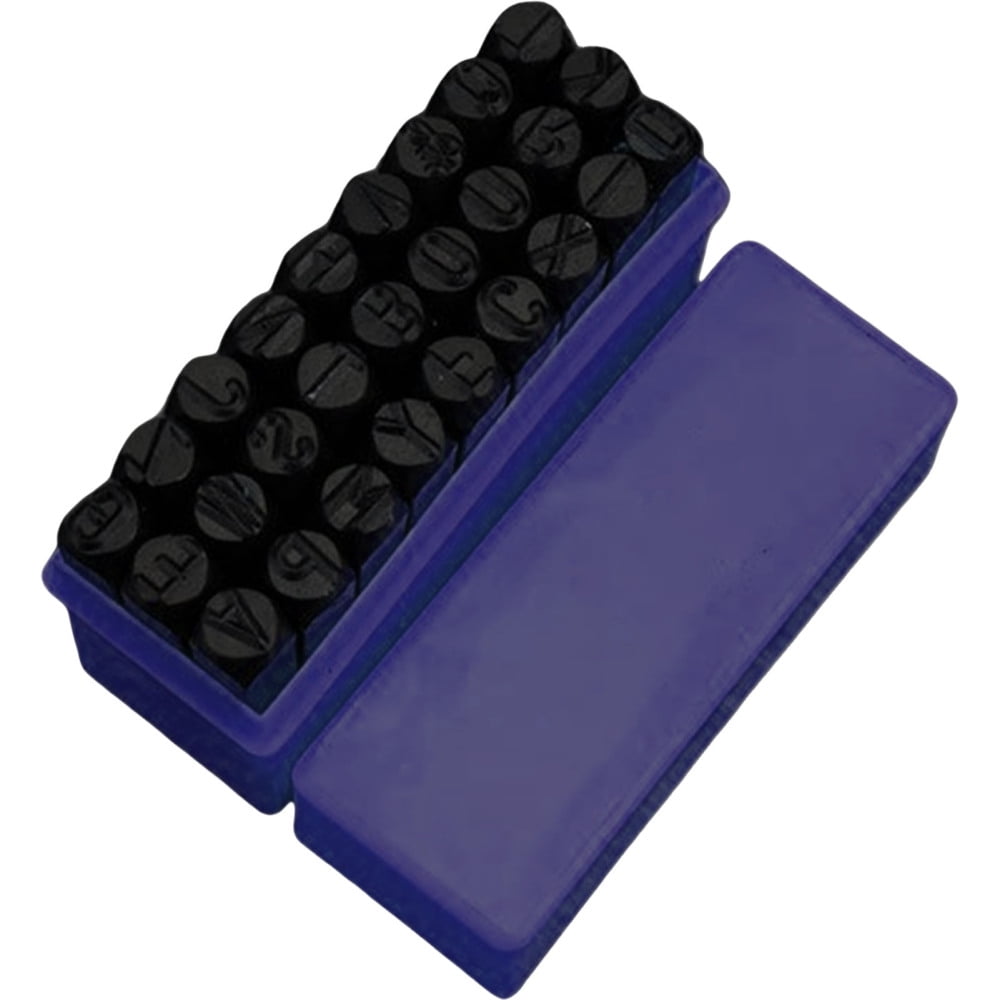 LADAEN Alphabet Stamping Punch Steel Tool Metal Symbols Steel Embossing ...