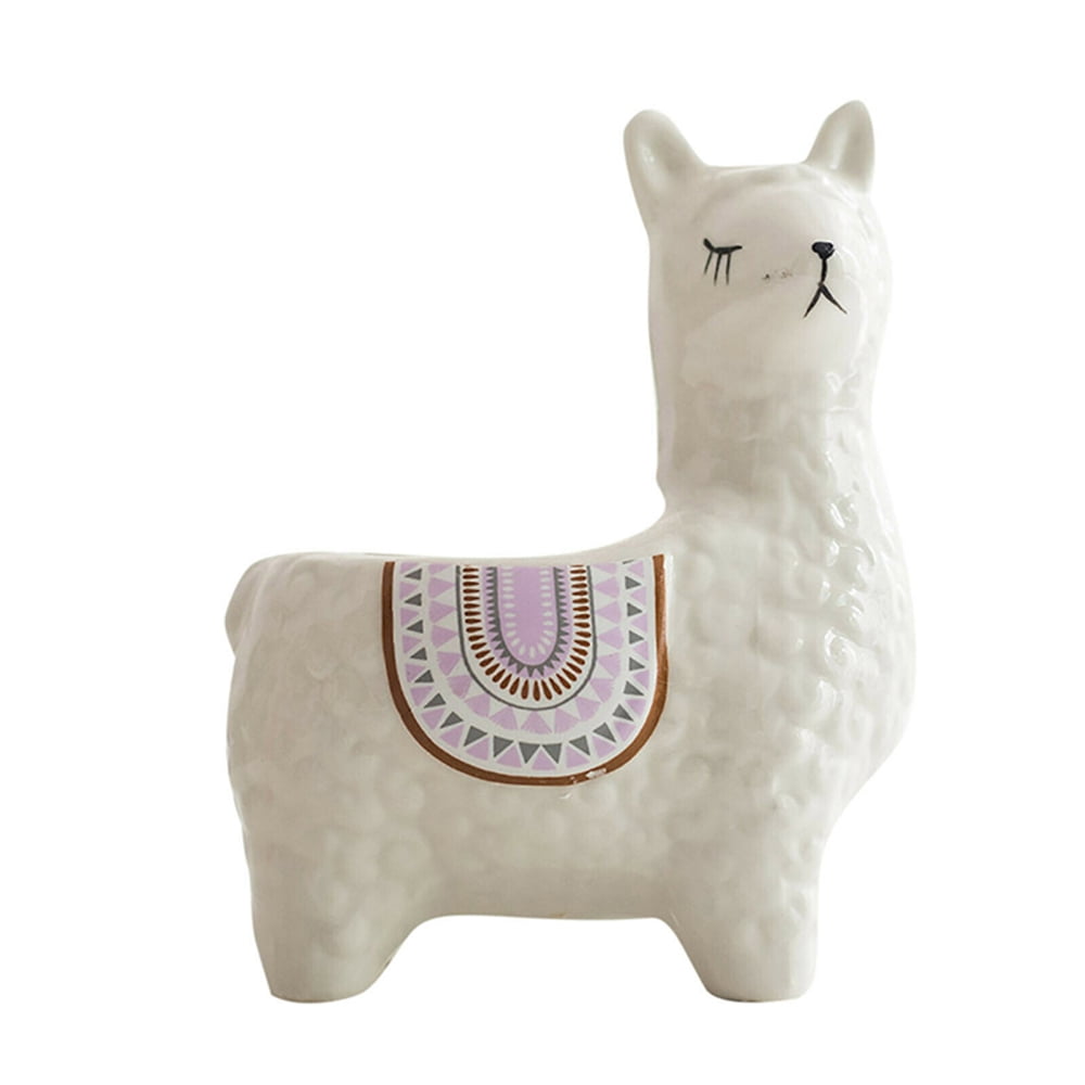 LADAEN Cute Mini Alpaca Succulent Pots Smooth And Exquisite For Mini ...