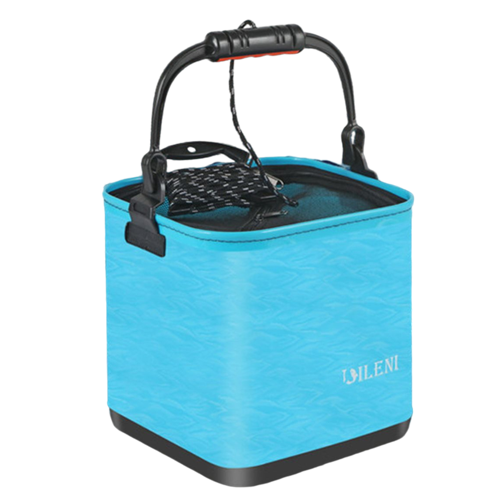 LADAEN Fishing Bait Shrimp Live Bag Portable Fishing Box with 6m Rope ...