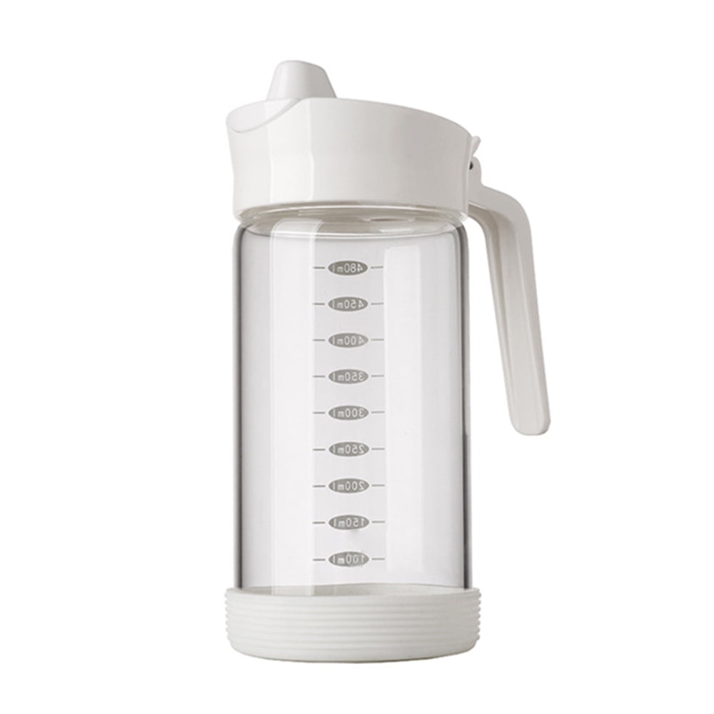 LADAEN Kitchen Glass Measuring Oil Pourer Easy and Smooth Pouring Oil ...