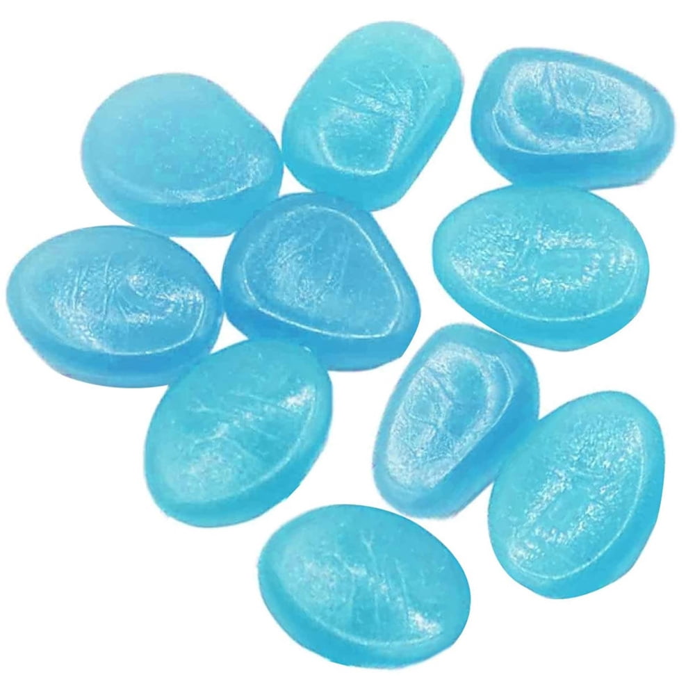 LADAEN Luminous Pebble Stone 20-30mm Resin Glow In The Dark Perfect ...