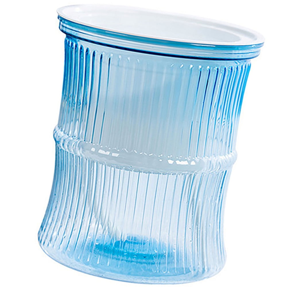 LADAEN Transparent Double Layer Flower Pot Visible Large Capacity ...