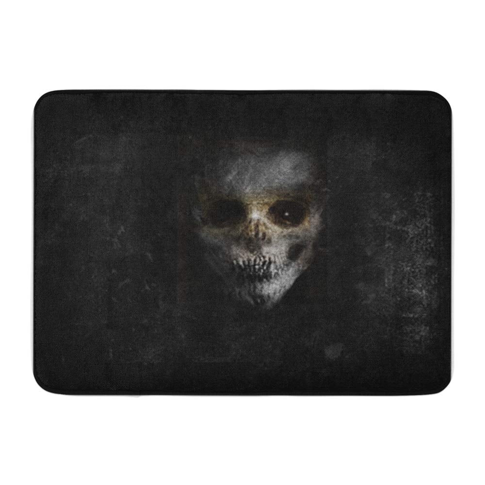 LADDKE Demon Scary Horror Spooky Monster Skull Halloween Creepy Doormat ...