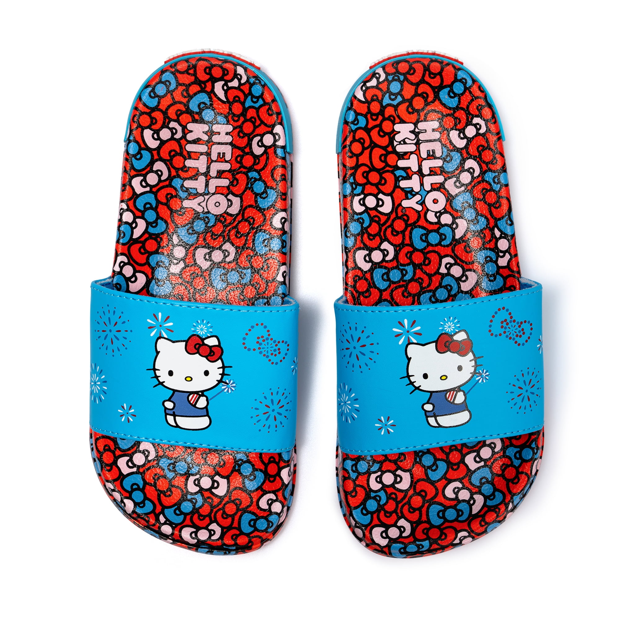 Hello Kitty & Friends Women's Americana Slide Sandal - Walmart.com