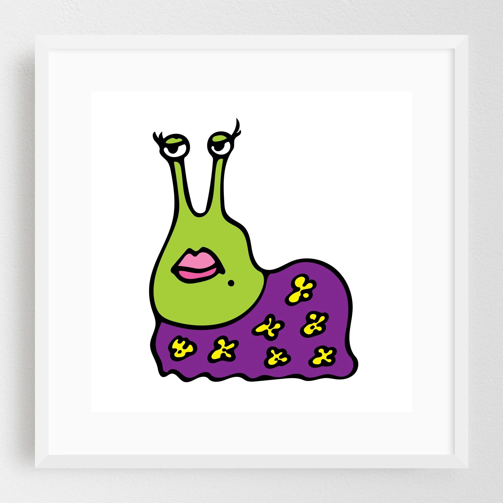 LADY SLUG illustration - Drawing Whimsical Pop Art Humor Surrealism ...