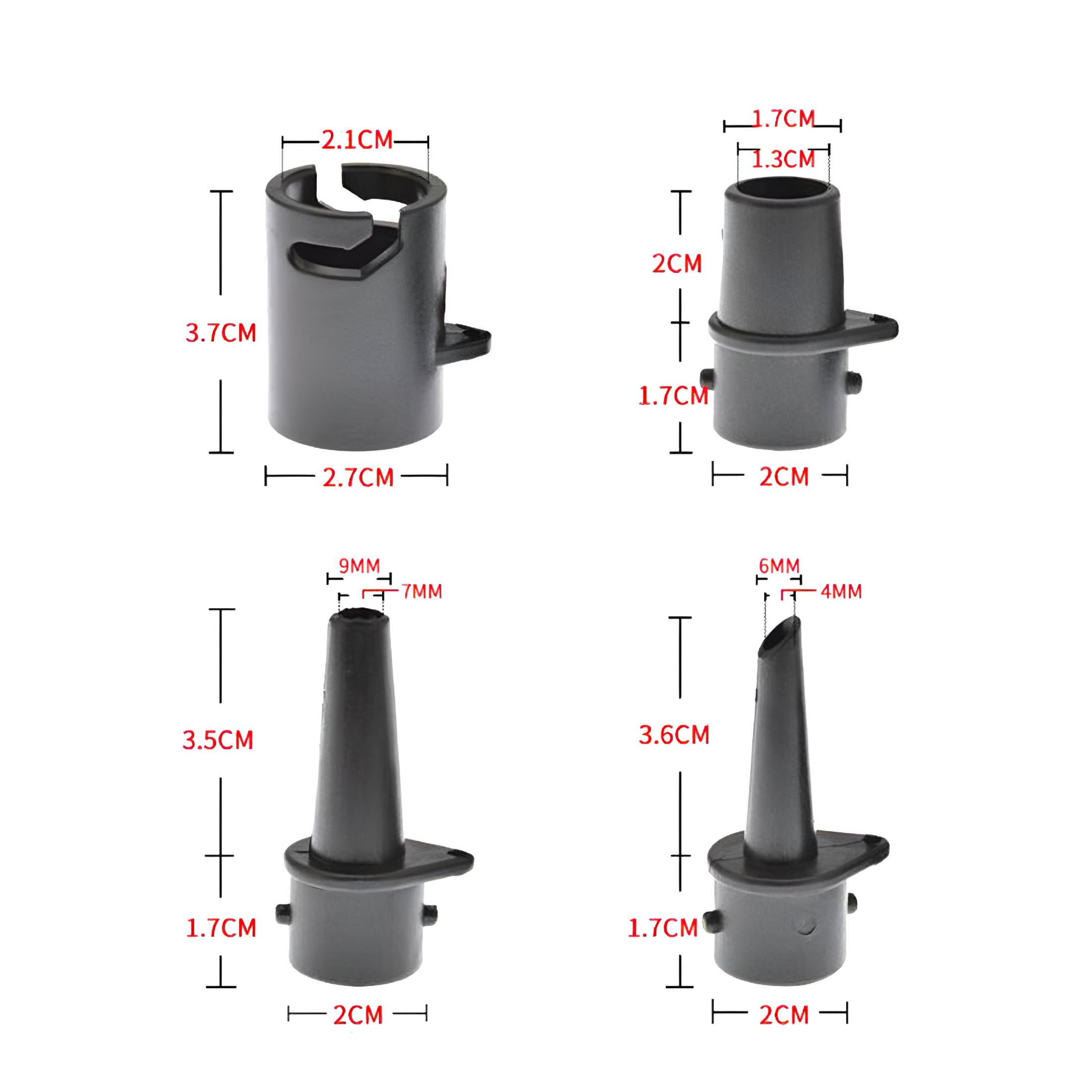 LADYGYM 2026 New 2X 4X Boat Pump Adapter Inflatable Pump Adapter for ...