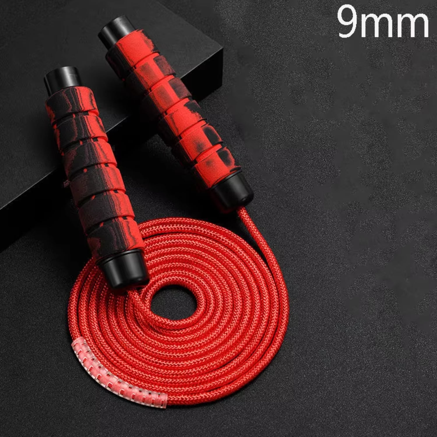 LAFANG Jump Rope Crossfit Boxing Heavy Skipping Rope Foam Grip Handles ...