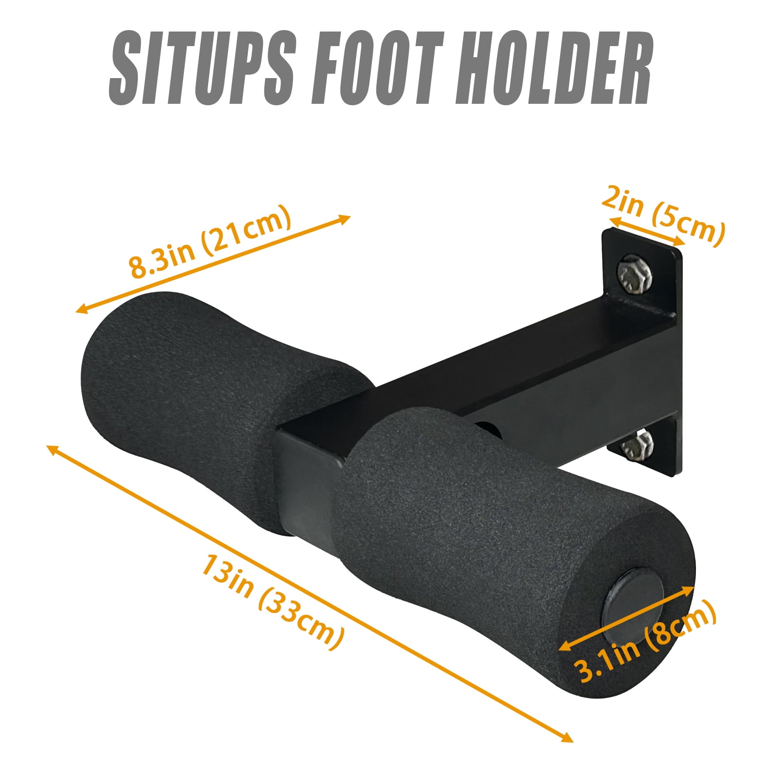 LAFANG Sit Foot Holder Abdominal Core Workout Wall Mounted Situps ...