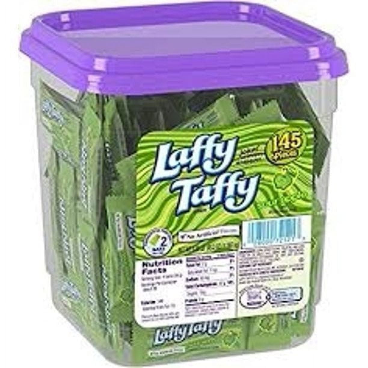 Laffy Taffy Candy Jar Sour Apple 145 Count