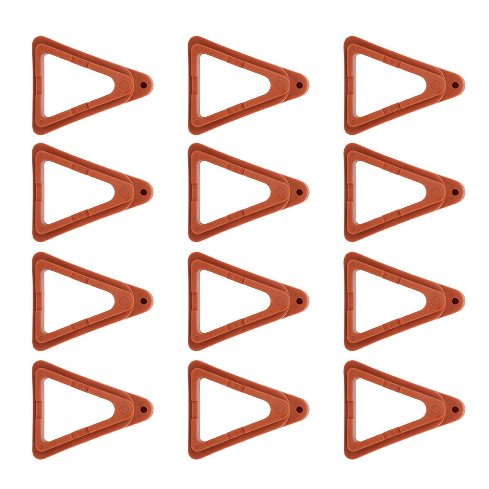 LAFGUR Flower Pot Feet,12Pcs Plant Pot Feet Triangular Flower Pots ...