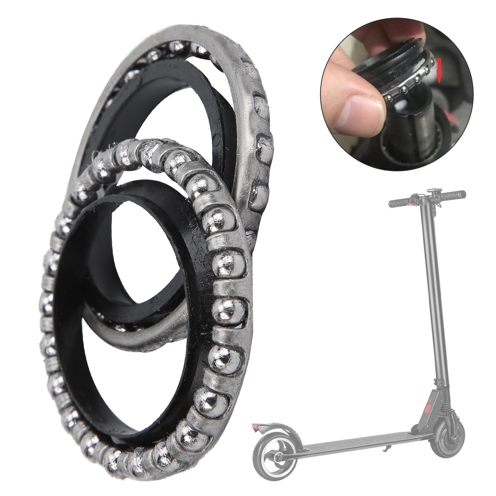 LAFGUR Vertical Rod Rotating Ball Steering Device,Electric Scooter ...