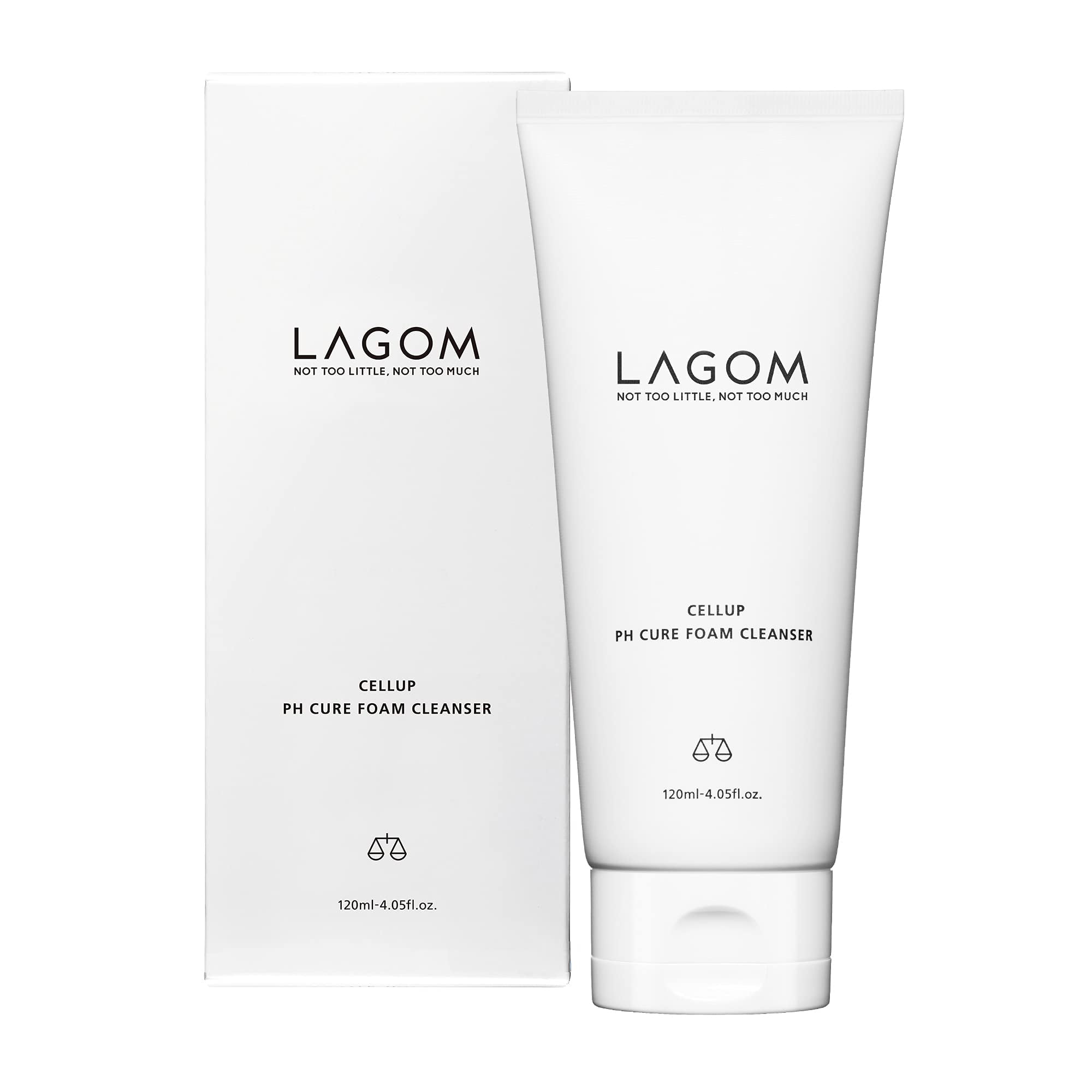 LAGOM Cellup pH Cure VTF5 Foam Cleanser | Low pH, Skin Barrier ...