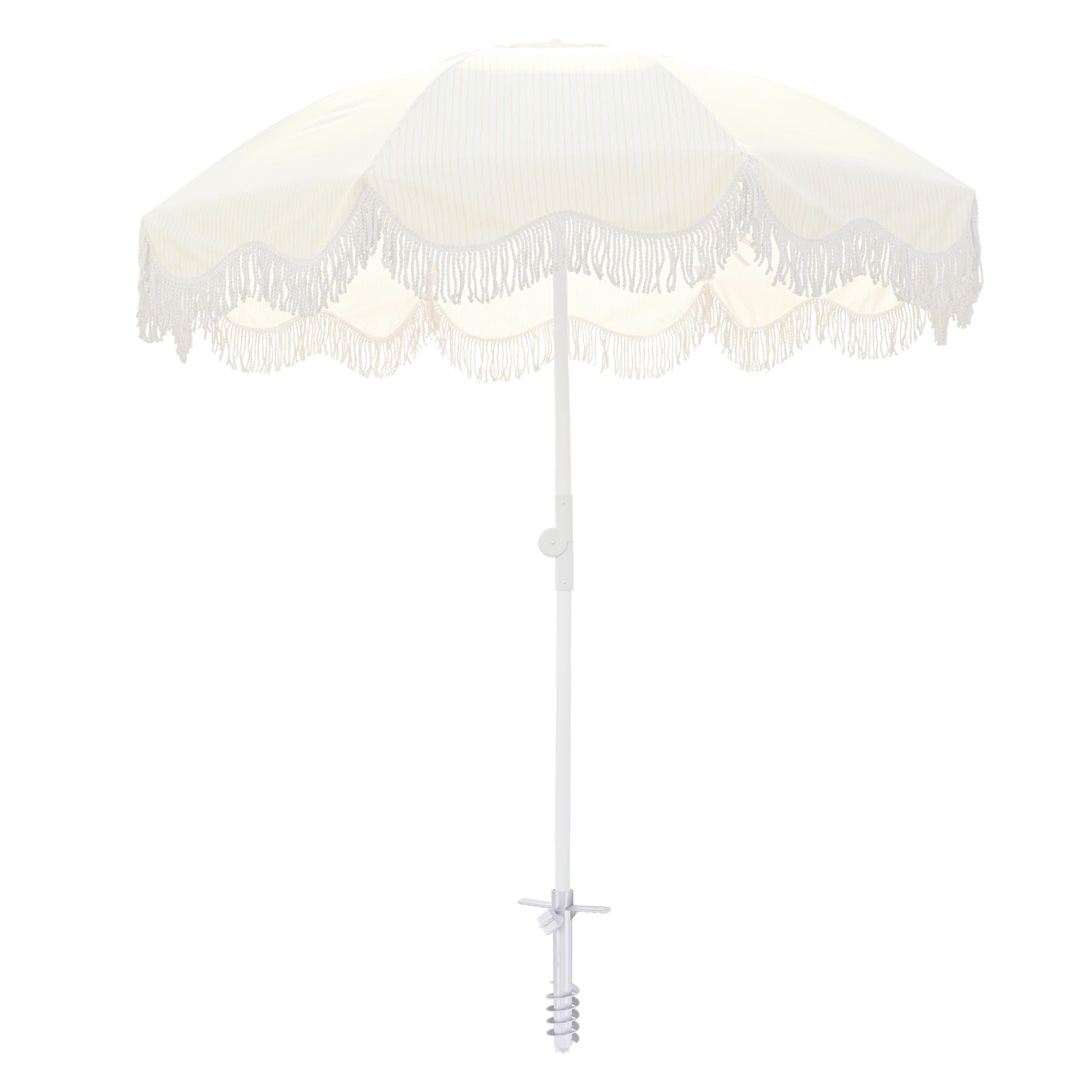 LAGarden 10" Beach Umbrella Sand Anchor Outdoor Windproof Sand Grabber ...