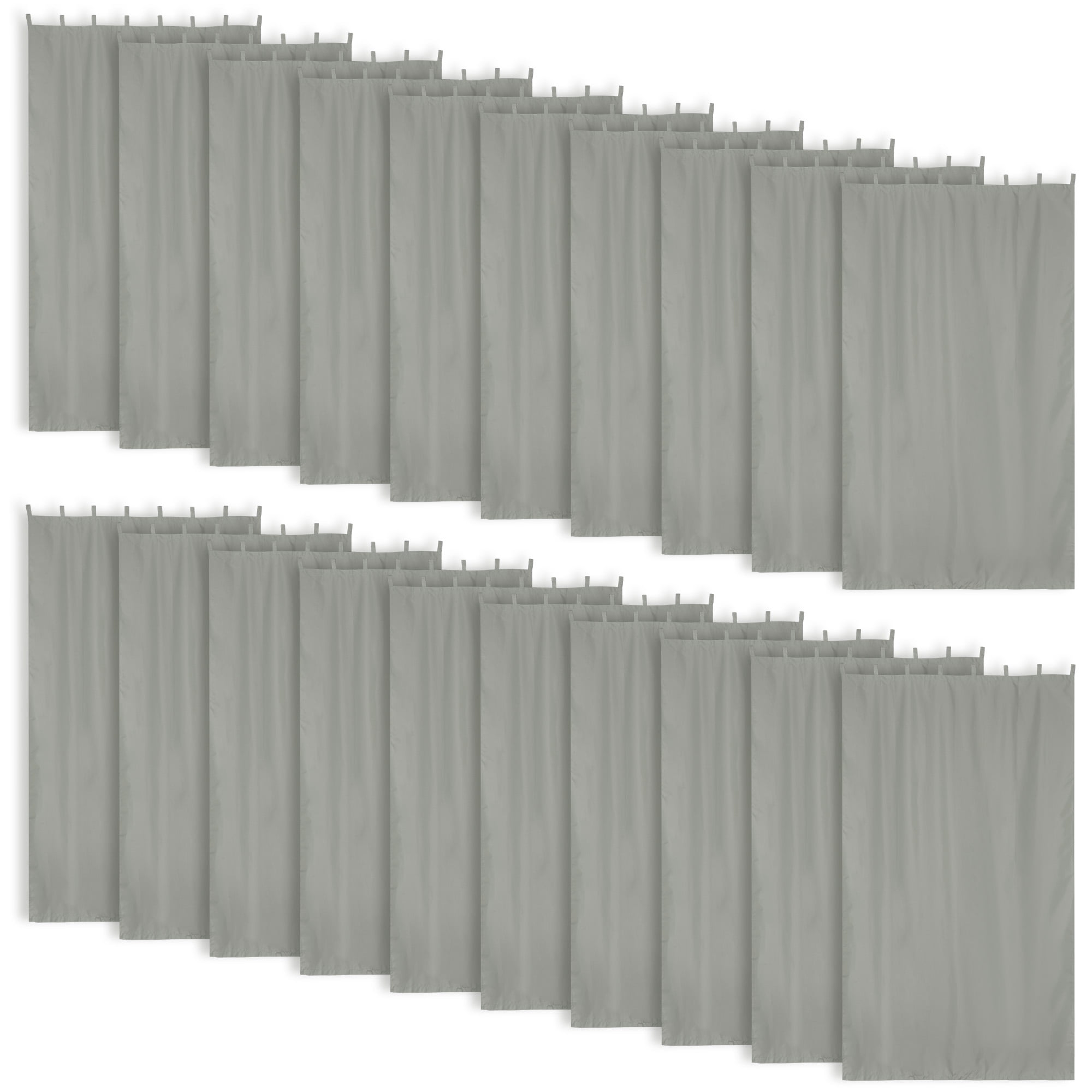 LAGarden 54"x108" Outdoor Privacy Curtain Panel Tab Top UV30+ Garden ...