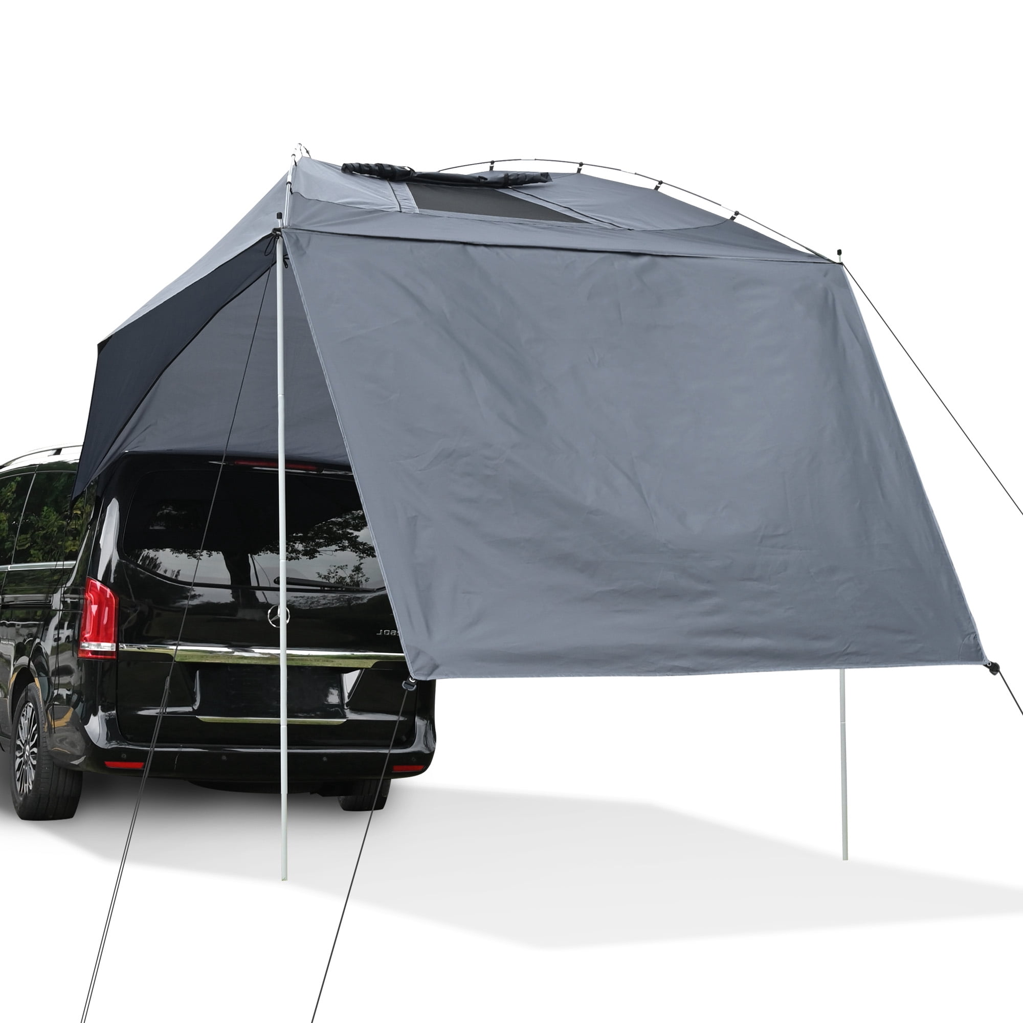 LAGarden 8x11x7Ft Waterproof Car Awning Portable Trailer Sun Shelter ...