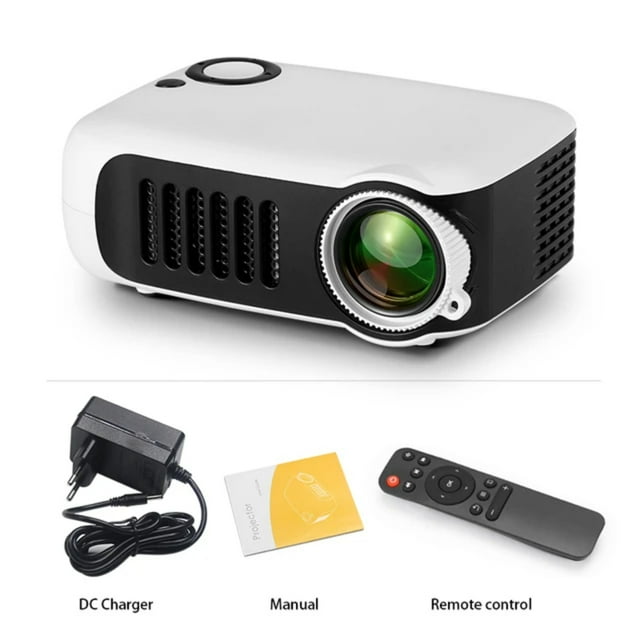 LAHABO MINI Projector A2000 Smart TV Box Theater Laser Portable ...
