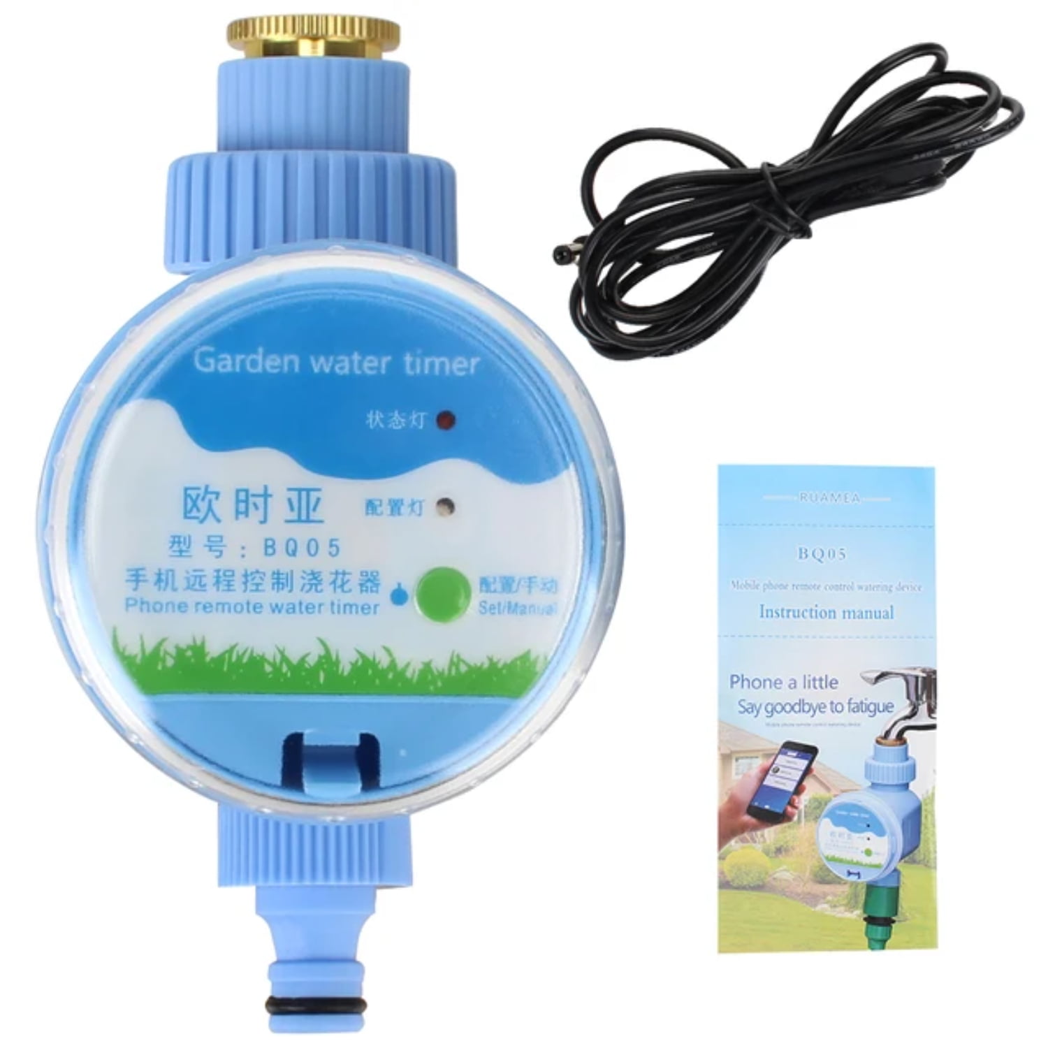 LAIFNG Wifi Smart App Remote Control Electronic Garden Water Timer ...