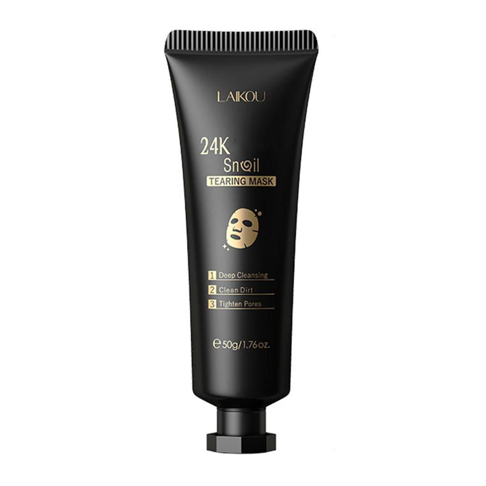 LAIKOU 24K Leaf Snail Pl Mask Moisturize And Refine Pores γя _б A5D1 ...