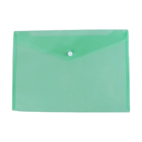 LAILLSH 2025 Back to School A4 Buckle Folder Green Reusable Plastic ...
