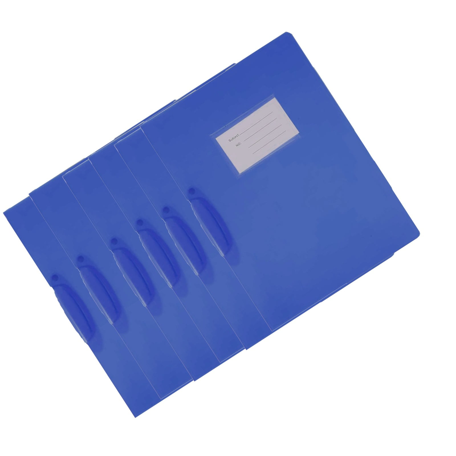 LAILLSH 2025 Back to School Clearance Blue A4 Rotary Folder Transparent ...