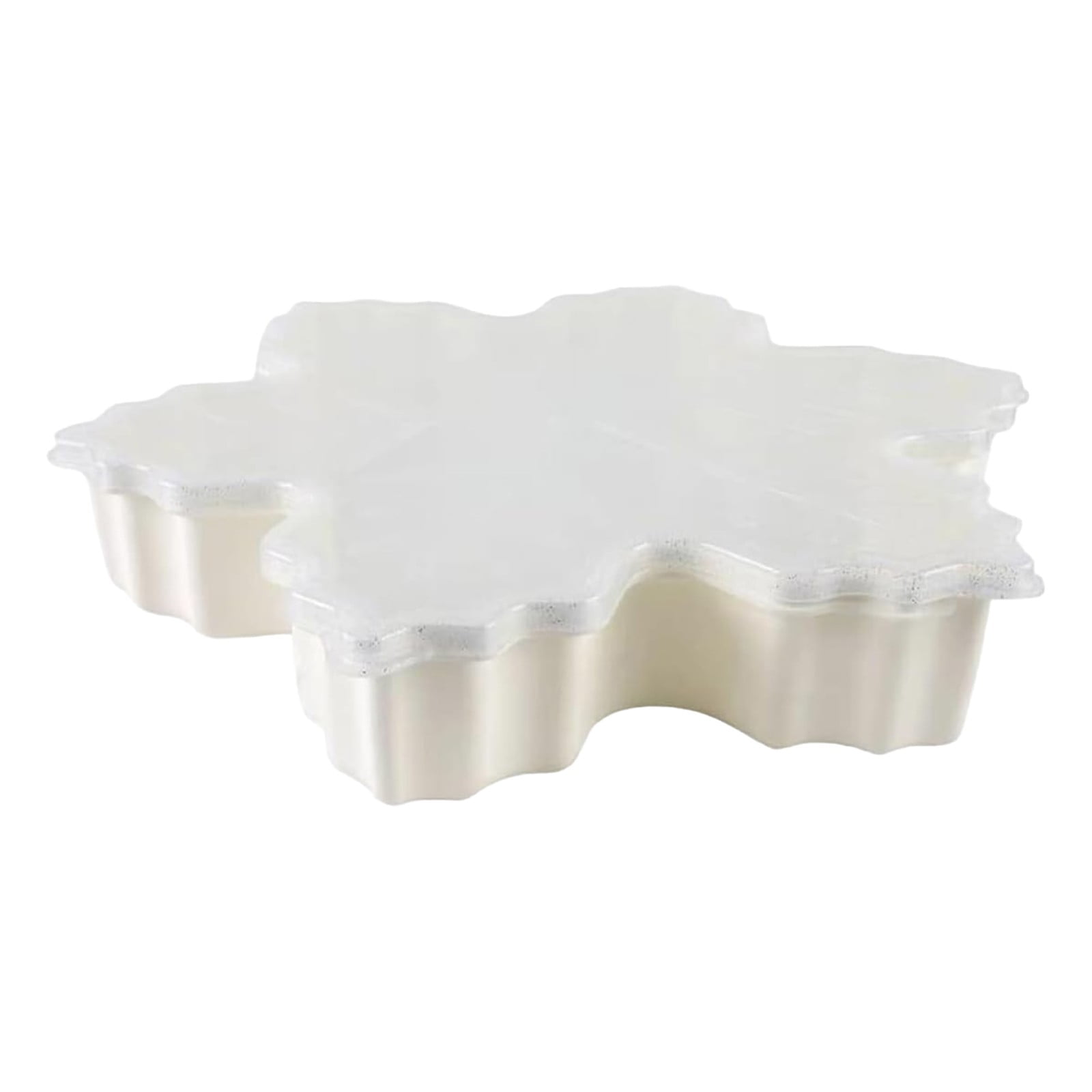 LAILLSH 2026 New Arrival Food Storage Serving Tray Snowflakes Container ...