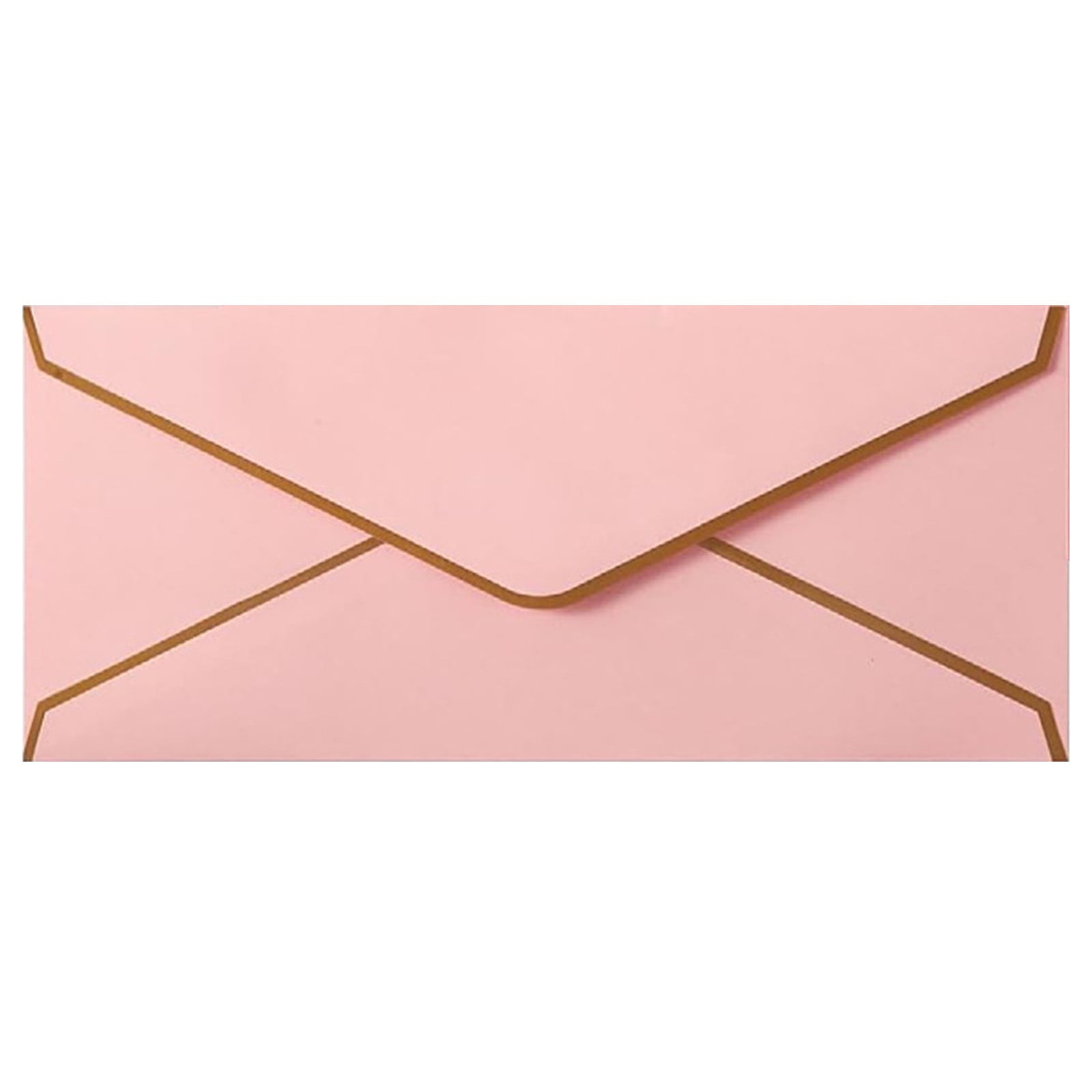 LAILLSH 2026 New Arrival Printer Business Envelopes with V Gold Border ...